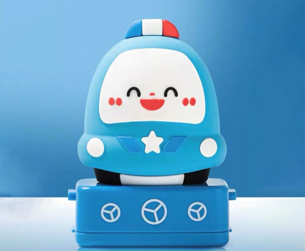 Police Car Name Stamp - The Kidsdom